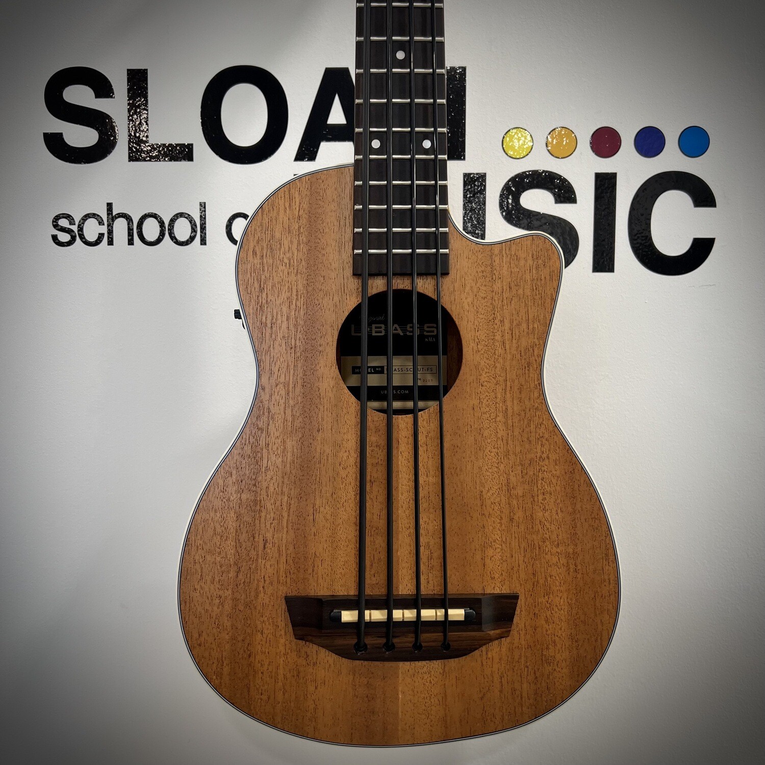 Kala Scout Fretted Acoustic-Electric U-BASS