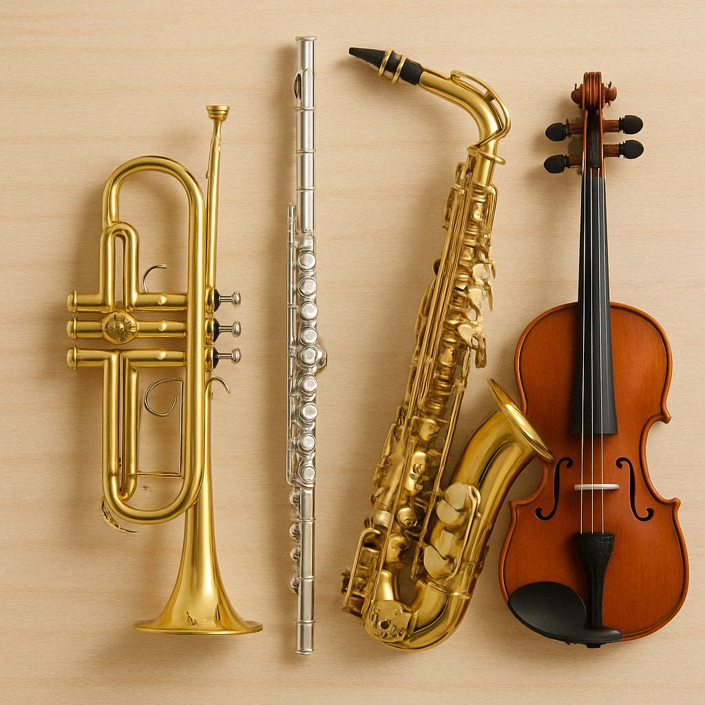 Band & Orchestra Instruments at Sloan School of Music