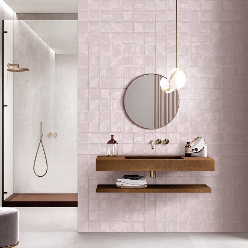 Luxe Blush Pink Wall Tile