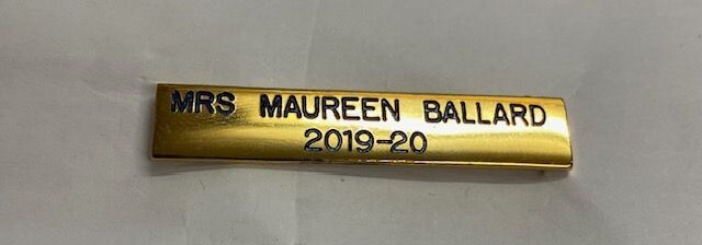 President and Past President Regalia