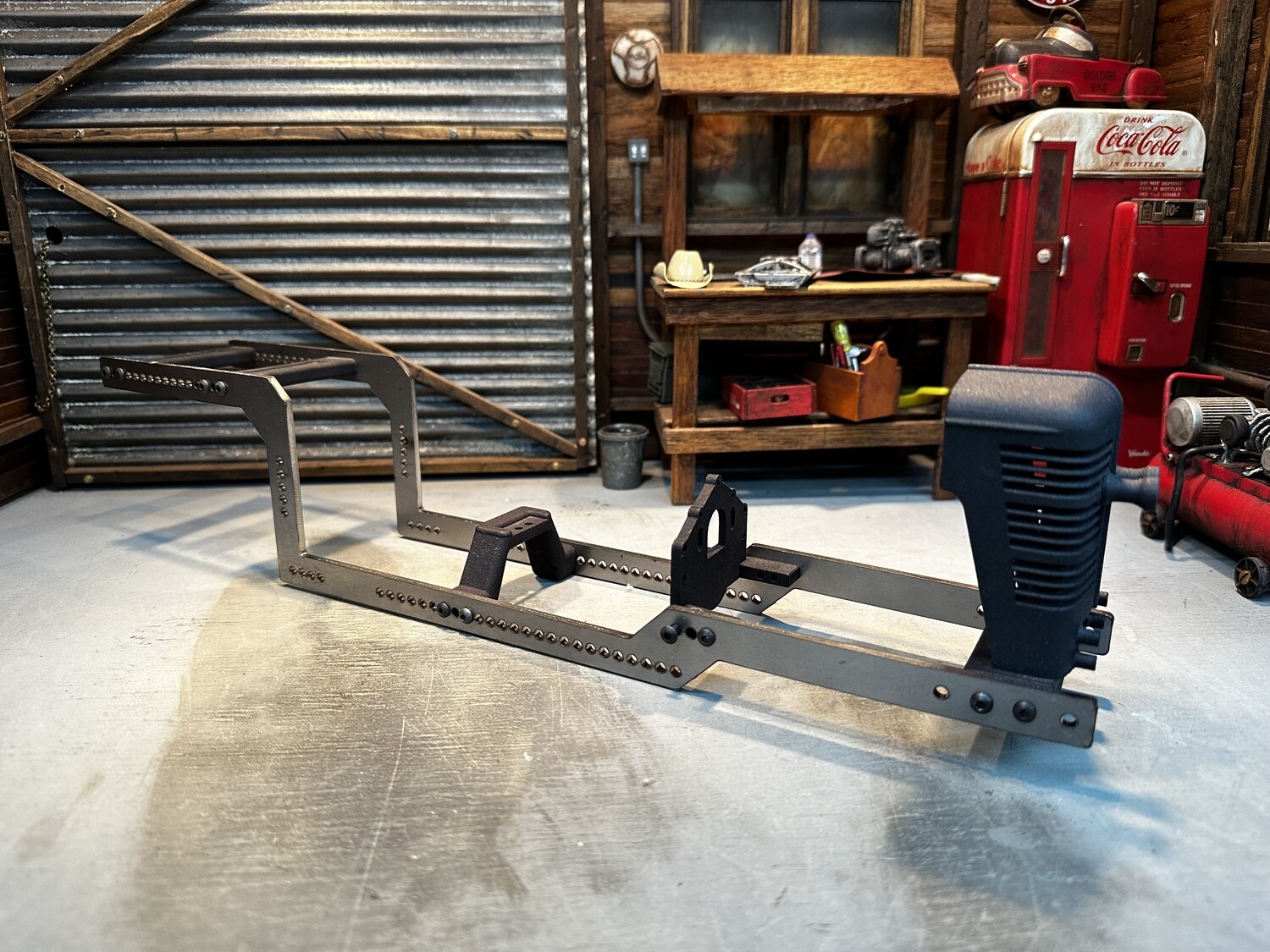 1/10 Scale Old #2 RC Rat Rod Chassis Builders Kit