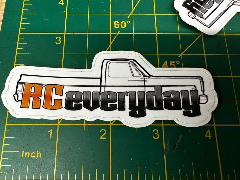 Rceveryday SquareBody Logo Sticker