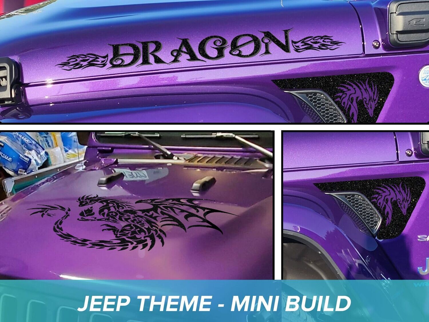 Jeep Wrangler Accessories Jeep Hood Decals Iconic Jeep