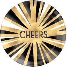 Plates Plastic Cheers