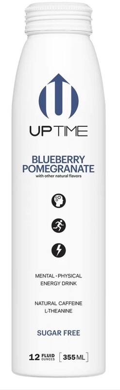 UpTime Blueberry Pomegranate Zero Sugar Energy Drink 355ml UpTime Blueberry Pomegranate Zero Sugar Energy Drink 355ml