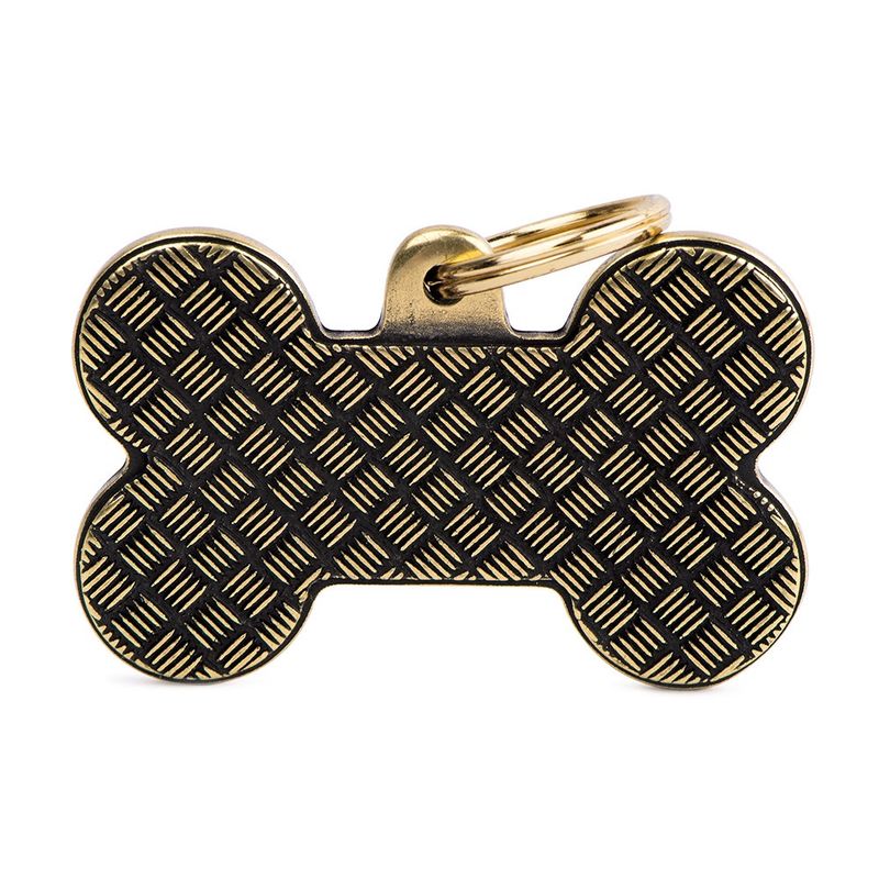 Extra Large Bone Bronx Platform English Brass