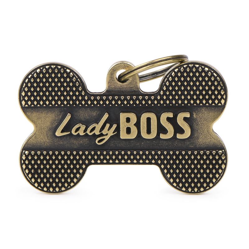 Extra Large Bone Bronx Lady Boss English Brass