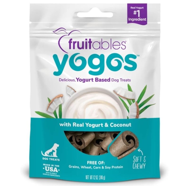 Fruitables Yogos Real Yogurt Coconut 12 oz