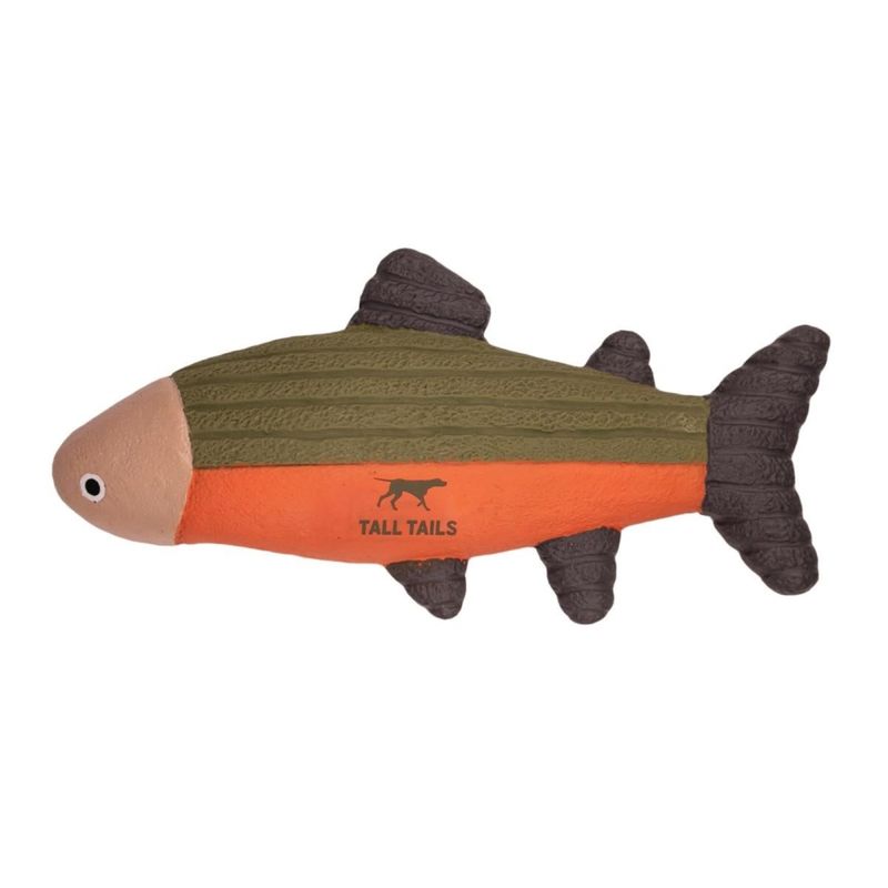 Tall Tails 8" Fish Latex Squeaker Dog Toy