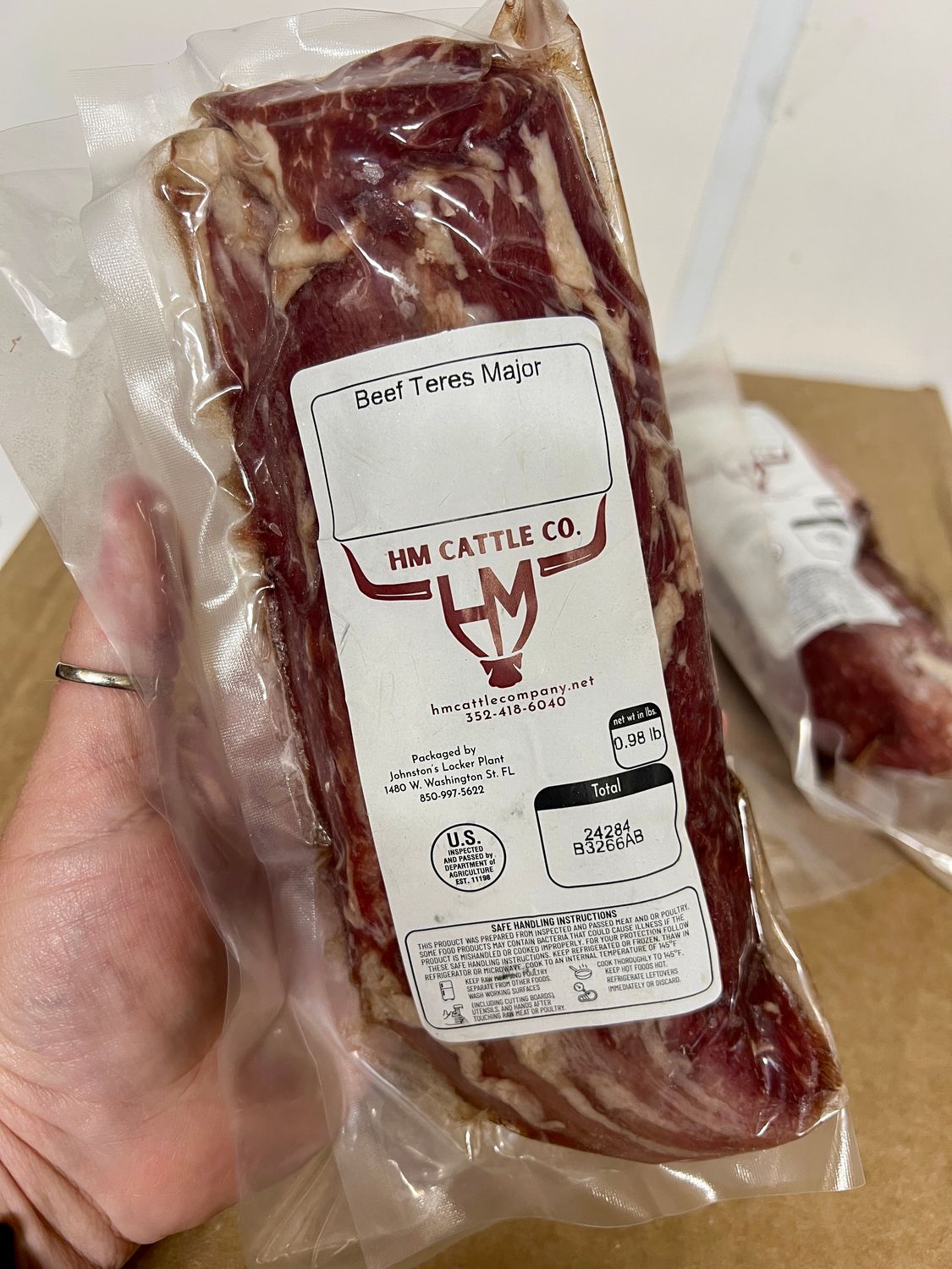 Teres Major Steak- Local Florida Raised Beef! HM Cattle