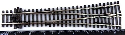 Code 100 Large Radius Wye Turnout - Streamline -- Insulfrog