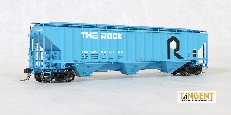 Tangent ROCK "Delivery Blue 6-1978" PS4750 Covered Hopper - #800779