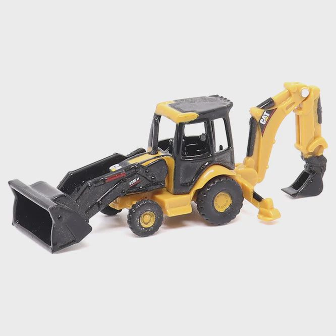 Diecast Masters 85973CS - Cat Micro 420E Backhoe Loader