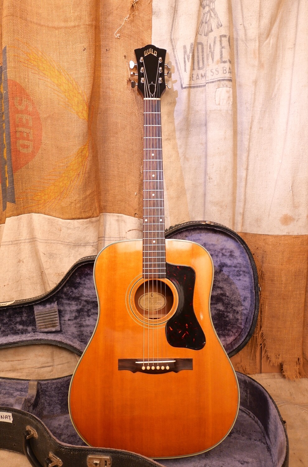 1966 Guild D-40 Natural D40