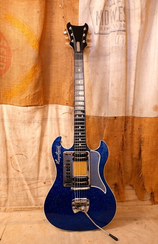 1962 Hagstrom Batman Blue Sparkle