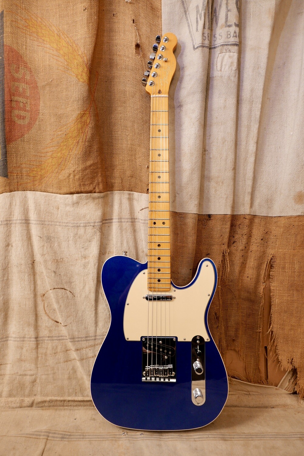 2020 Fender American Ultra Telecaster Cobra Blue