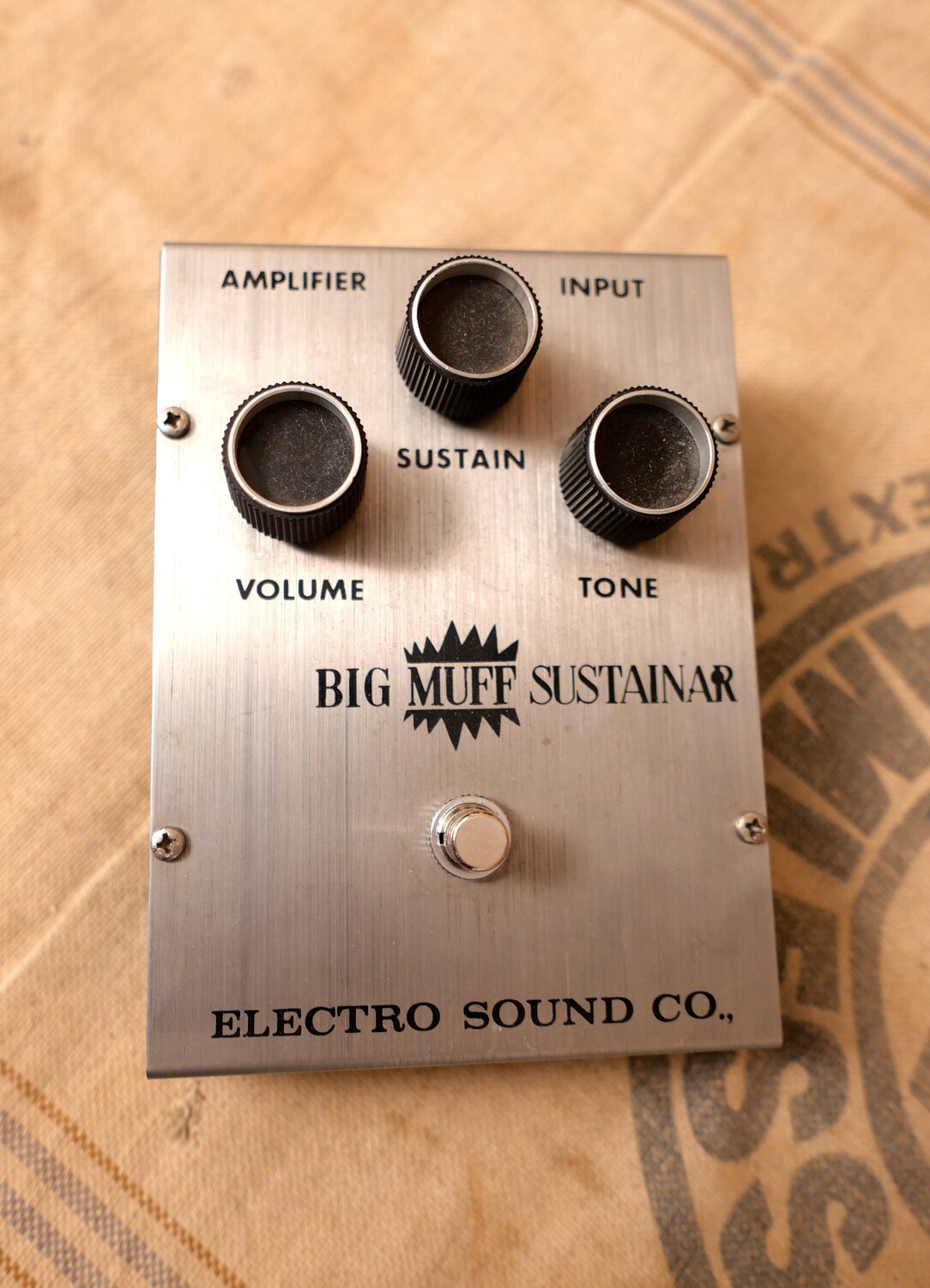 1970's Elk Big Muff Sustainer Fuzz Pedal