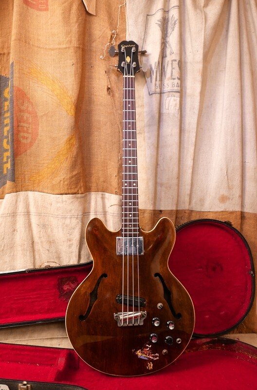 1968 Epiphone Rivoli Bass Walnut