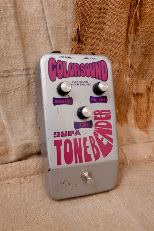1970s Colorsound Supa Tonebender Fuzz Silver