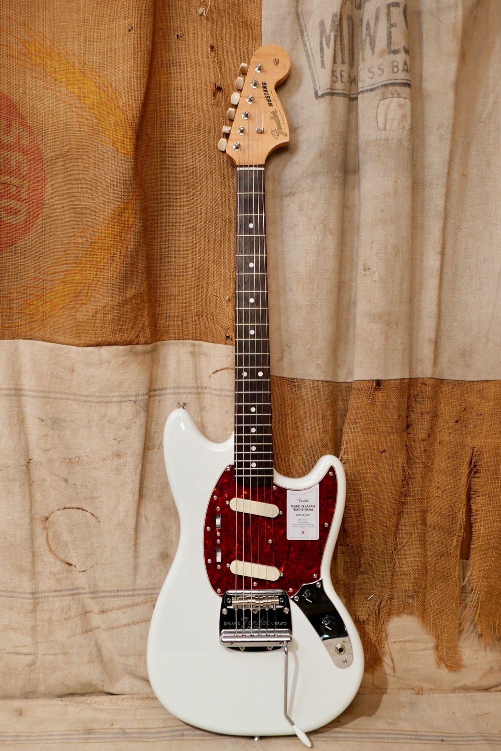 2022 Fender MIJ Traditional 60s Mustang White