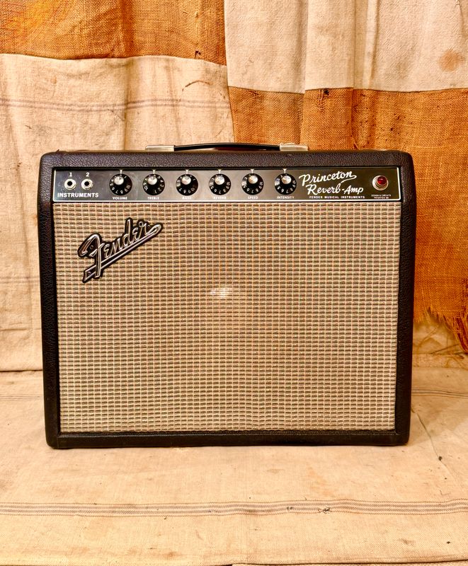 1965 Fender Princeton Reverb Black Panel