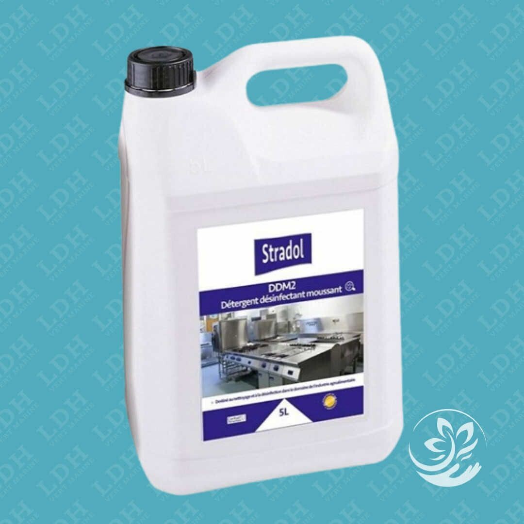 Nettoyant, Dégraissant et Désinfectant Moussant DDM2 - 5 L - Stradol
