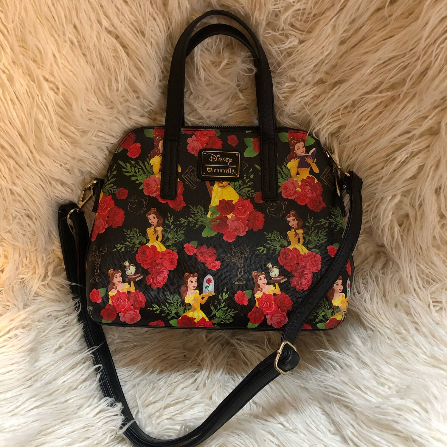 LoungeFly Belle/Beauty And The Beast Tote