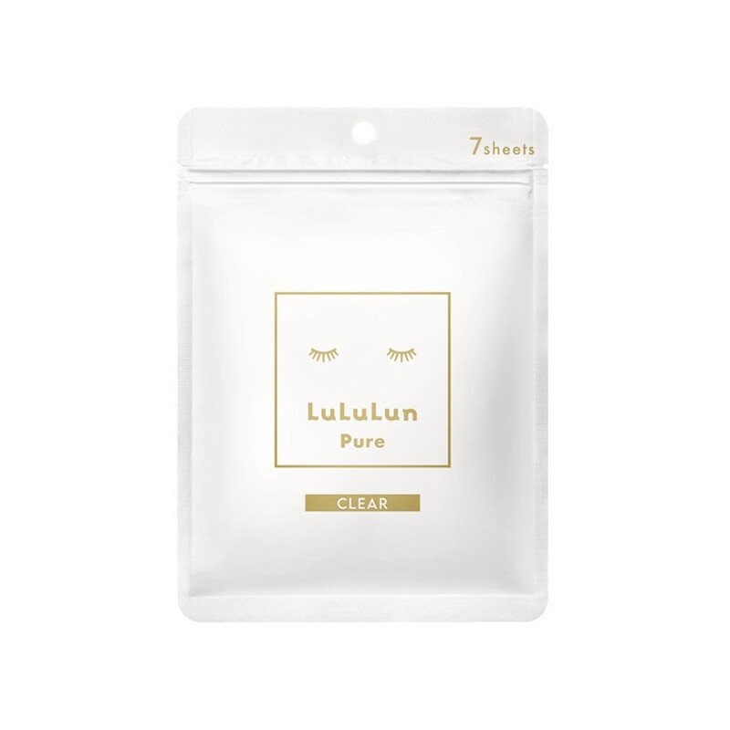 Lululun Face Mask Pure 6FS (White) 7sheets