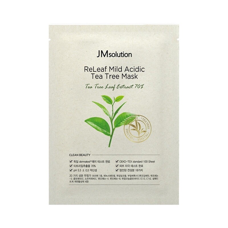 JM Solution Releaf Mild Acidic Tea Tree Mask