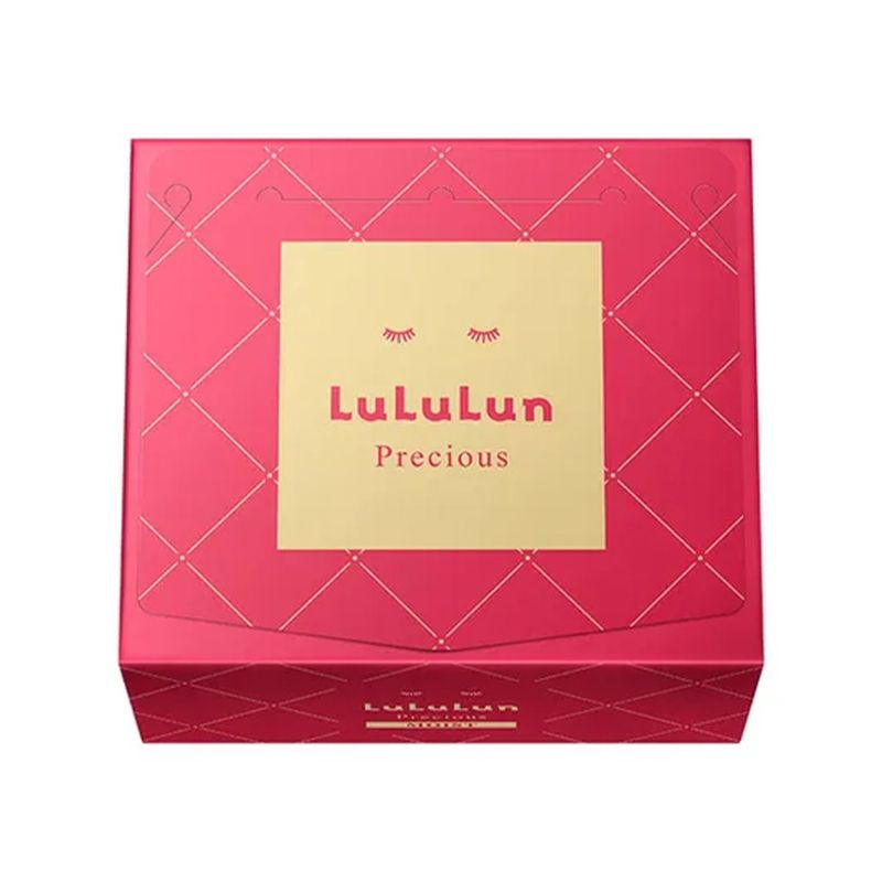Lululun Precious Red [Moist] Face Mask 4FB 32 sheets
