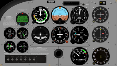 Cessna 414AW Panel Set Cessna 414AW Panel Set