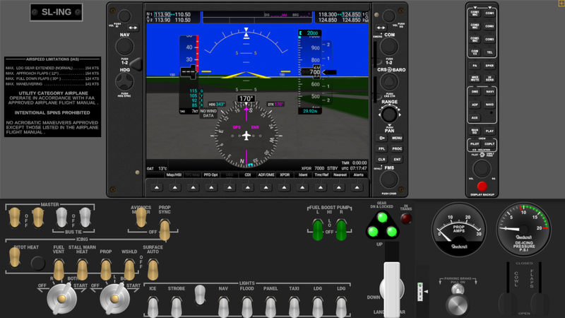 Experimental Sim Avionics