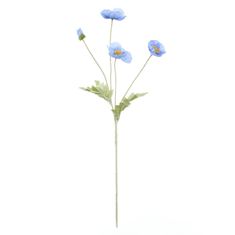 Poppy Spray 60x8x12cm Blue