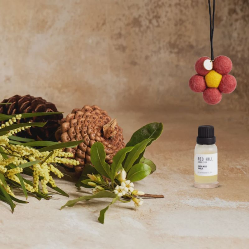 Felt Air Freshener - Sandalwood Vanilla