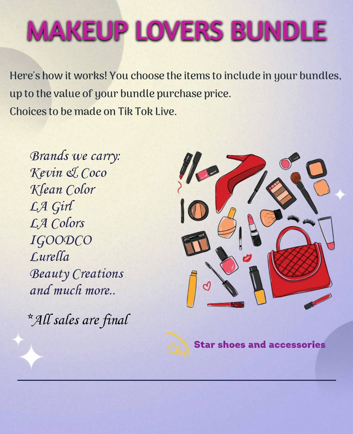 Live Build a Bundle Set Live Build a Bundle Set