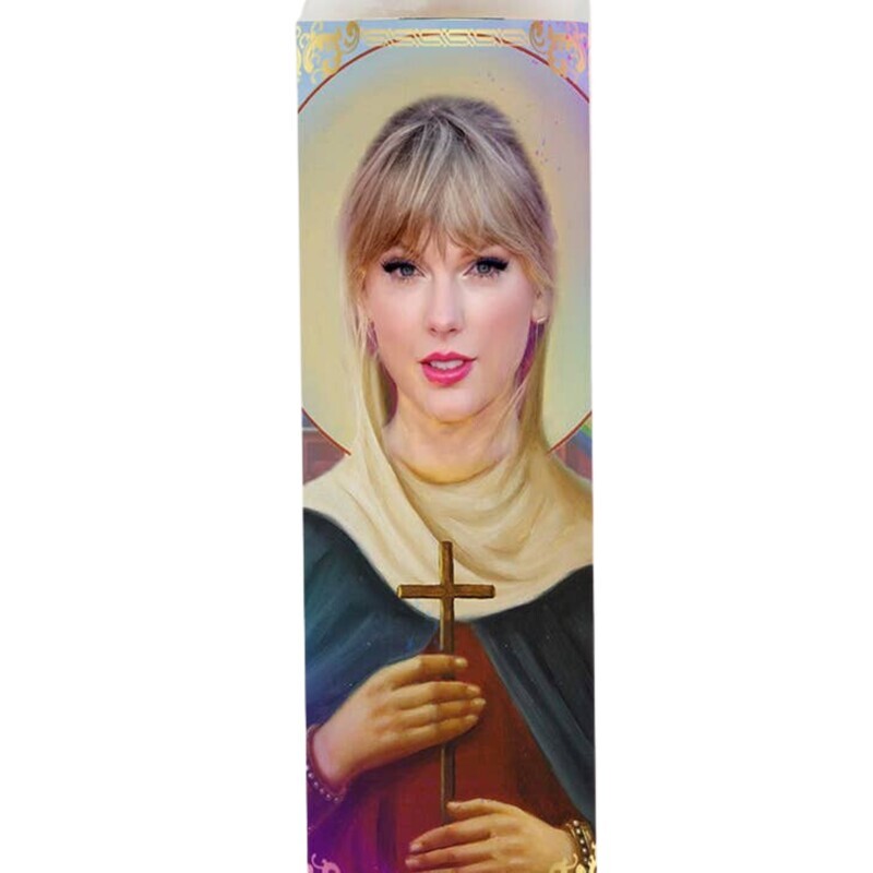 TAYLOR SWIFT PRAYER CANDLE TAYLOR SWIFT PRAYER CANDLE