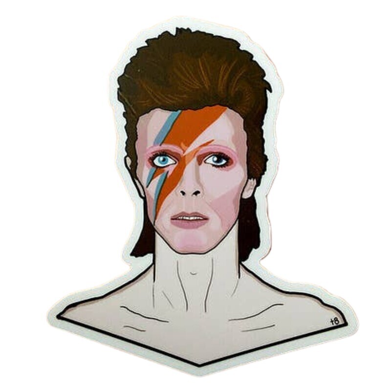 DAVID BOWIE STICKER