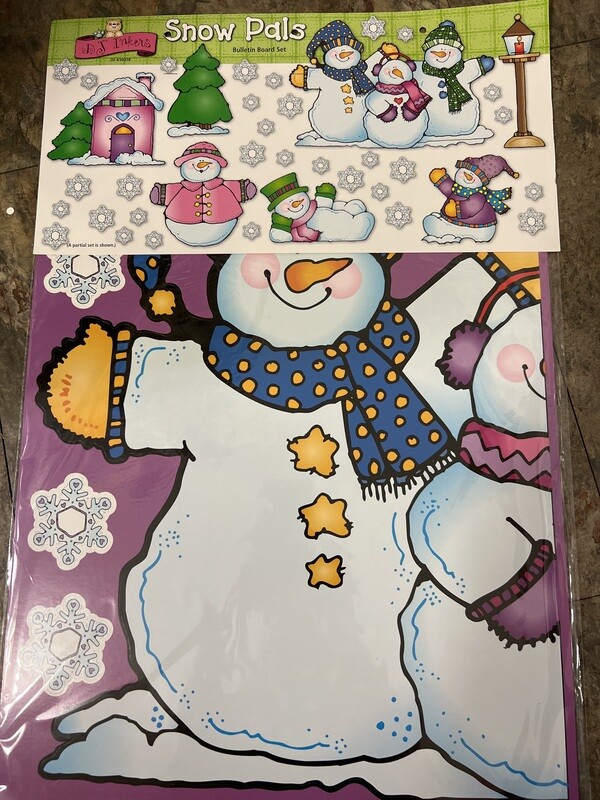 Snow Pals Bulletin Board Set