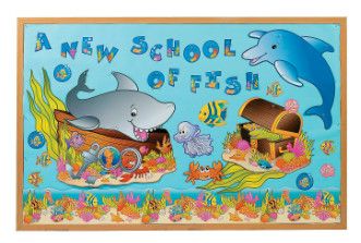 UNDER THE SEA DIVE INTO LEARNING BULLETIN BOARD SET