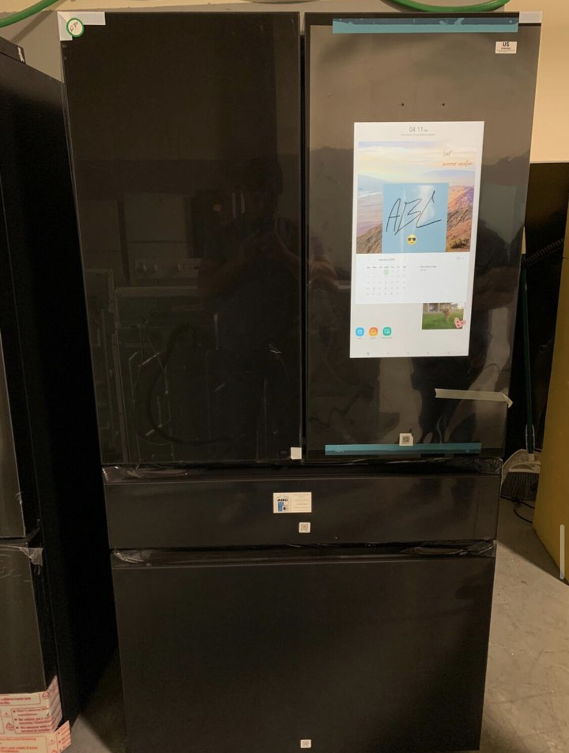 NEW Samsung Bespoke 29 cu.ft 4-Door French Door Smart Refrigerator ...