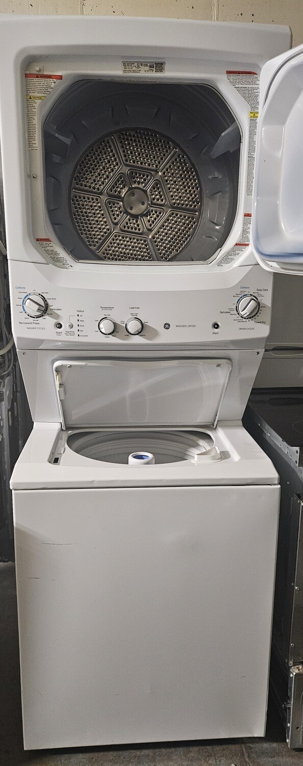 GE All-in-one Laundry Center Combo Stackable Washer Dryer Set 27in