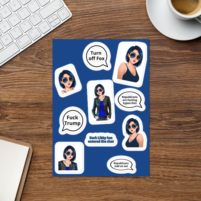 Dark Libby Speaks Stickers