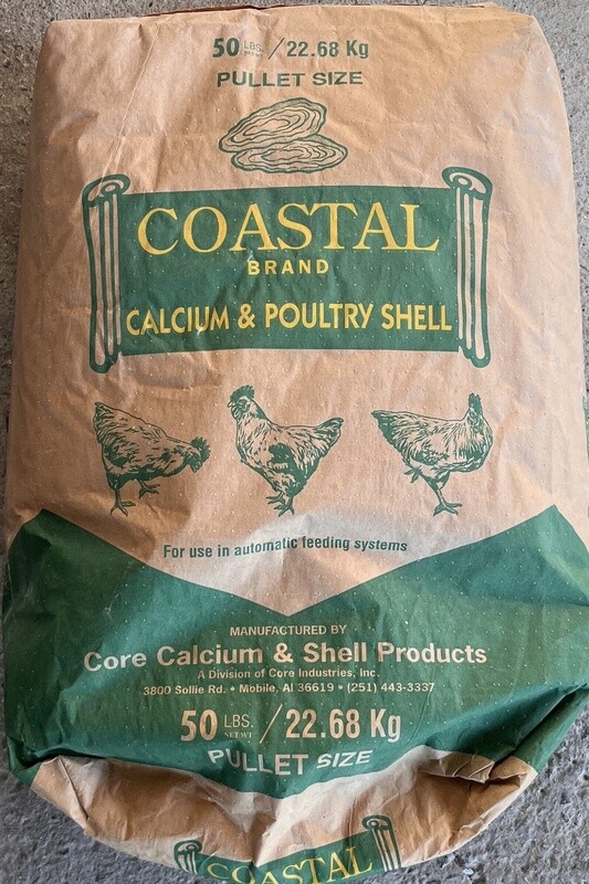 Oyster Shell-50 LB Bag