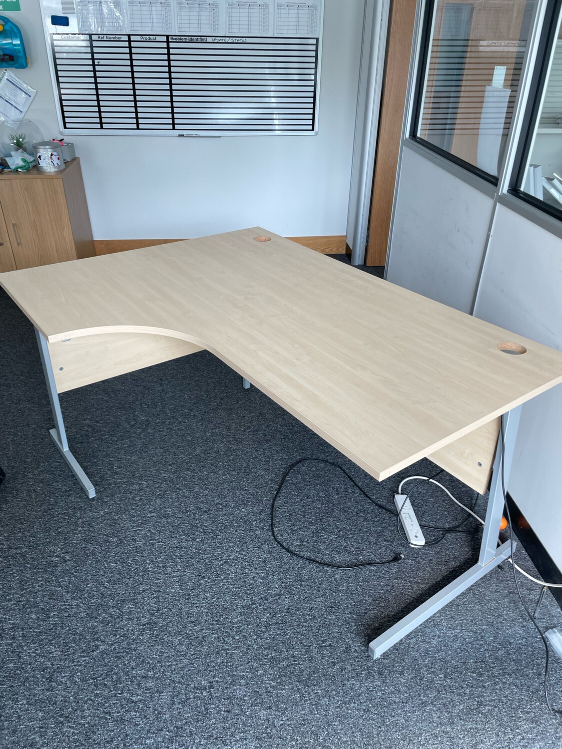 Left Hand Corner Desk 1.6m x 1.2m