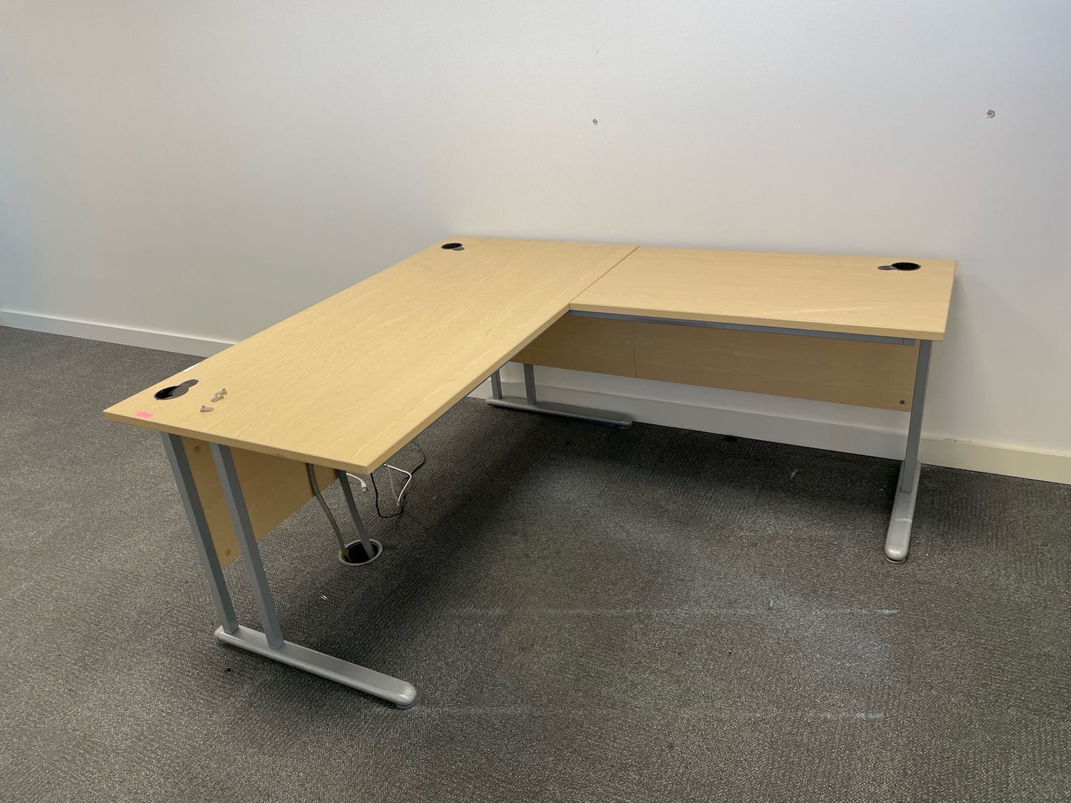 Desk With Extension