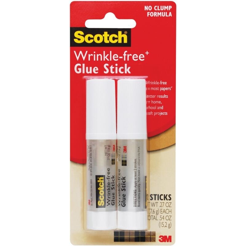WRINKLE FREE GLUE STICK