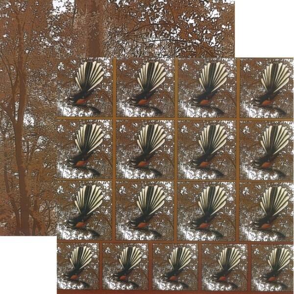 FANTAIL CUTOUTS NZ PAPER