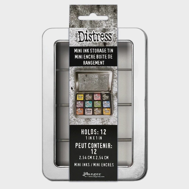 MINI DISTRESS STORAGE TIN
