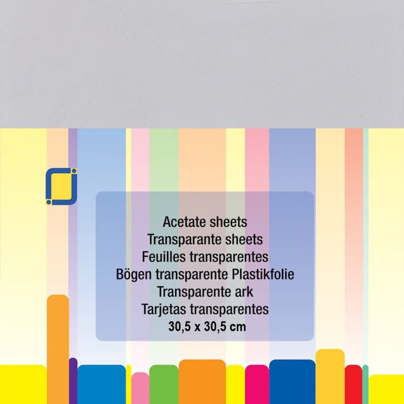 12X12 ACETATE SHEETS THICK