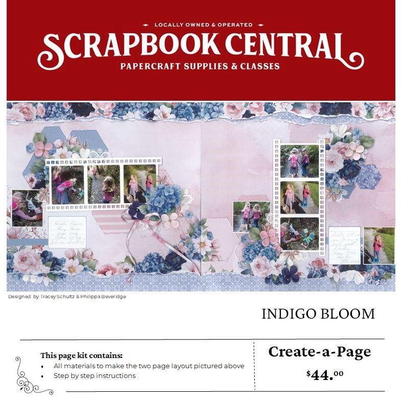 INDIGO BLOOM PAGE KIT